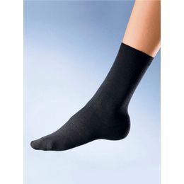 Rogo Damen Basicsocken, schwarz, Gr&ouml;&szlig;e 35-38