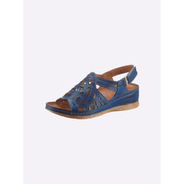 Gemini Damen Sandalette, mittelblau, Gr&ouml;&szlig;e 40