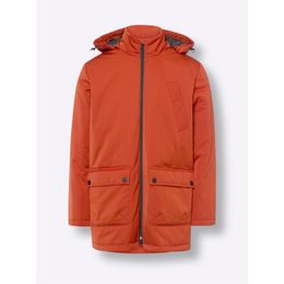 WITT Herren Kapuzenjacke, rostrot, Gr&ouml;&szlig;e 54