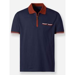 Catamaran Herren Kurzarm-Poloshirt, rostrot, Gr&ouml;&szlig;e 44/46