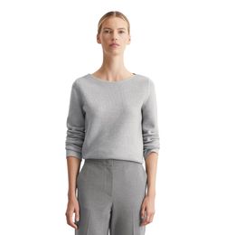 Marc O'Polo Strickpullover MARC O'POLO Gr. M, grau (soft stone melange) Damen Pullover