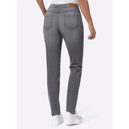 5-Pocket-Jeans Casual Looks Gr. 19, Kurzgrößen, blau (stone, grey, denim) Damen Jeans