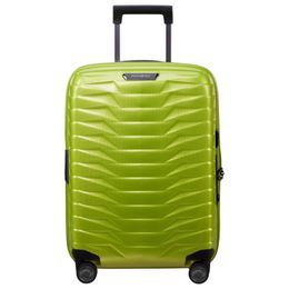 Hartschalen-Trolley Samsonite "PROXIS 55 exp" Gr. B/H/T: 40 cm x 55 cm x 20 cm 38 l, grün (lime) Koffer Handgepäck-Koffer Reisekoffer TSA-Zahlenschloss USB-Schleuse