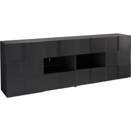 Sideboard Inosign "Dama" Sideboards grau (anthrazit lack) Breite 241 cm