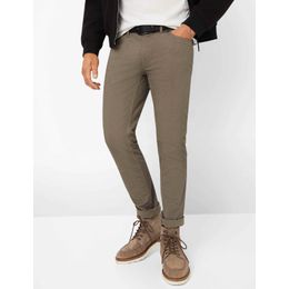 5-Pocket-Hose Brax "Style CHUCK", Herren, Gr. 36, Länge 32, beige, 51% Baumwolle, 31% Polyester, 15% Viskose, 3% Elasthan, Hosen