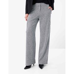 5-Pocket-Hose Brax "Style MAINE" Gr. 36K (18), Kurzgrößen, grau Damen Hosen