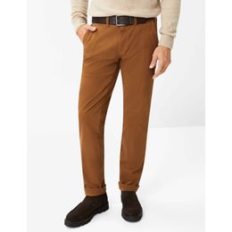 Chinohose Eurex By Brax "Style JIM", Herren, Gr. 52, Normalgrößen, braun, 97% Baumwolle, 3% Elasthan, Hosen