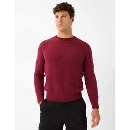 Rundhalspullover Brax "Style RICK" Gr. L (52), pink Herren Pullover