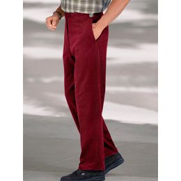 Cordhose CLASSIC Gr. 60, Normalgrößen, rot (rostrot) Herren Hosen