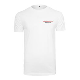 Mister Tee T-Shirt Herren Gr&ouml;&szlig;e M ocker / dunkelbraun / rot / schwarz / offwhite