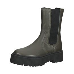Steve Madden Chelsea Boots Damen Gr&ouml;&szlig;e 42 dunkelgr&uuml;n / schwarz