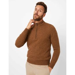 Strickpullover Brax "Style STEFFEN" Gr. L (52), braun Herren Pullover