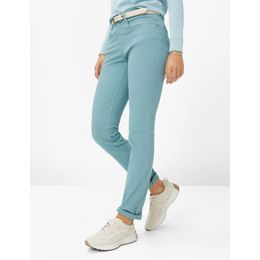 5-Pocket-Jeans Brax "Style MARY" Gr. 44K (22), Kurzgrößen, grün (hellgrün) Damen Jeans