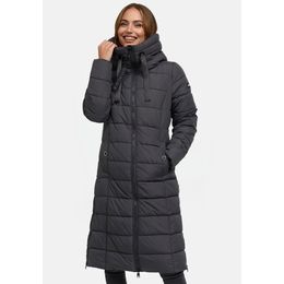 Winterjacke Navahoo "Mondmaedchen" Gr. S, grau (anthrazit), Damen, Obermaterial: 100% Polyester; Innenmaterial: 100% Polyester., Jacken, mit großer Kapuze