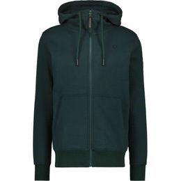 alife and kickin Kapuzensweatjacke ALIFE & KICKIN "TrasherAK Z Hooded Sweat Jacket Herren" Gr. L, grün (dark forest) Herren Sweatjacken