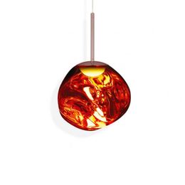 Tom Dixon LED-Hängelampe Melt Mini, Ø 28 cm, kupfer