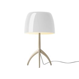 Foscarini Lumiere grande creme/weiß dimmbar