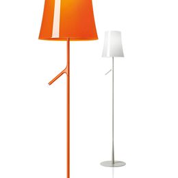 Foscarini Birdie Lettura LED-Stehleuchte weiß dim