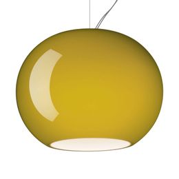 Foscarini Buds 3 LED-Pendelleuchte, E27 gelbgrün