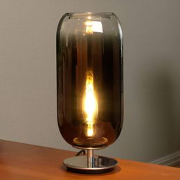 Artemide Gople Mini Tischleuchte bronze/silber