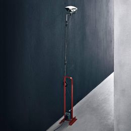 Flos Toio Design-Stehleuchte Gx16d-LED rot