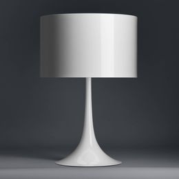 Flos Spun Light T1 - weiße Tischleuchte