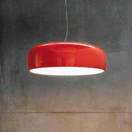 Flos Smithfield S LED-Hängeleuchte in Rot