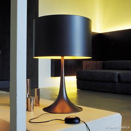 Flos Spun Light T2 - schwarze Tischleuchte