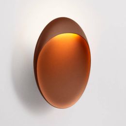 Louis Poulsen Flindt Wandlampe Ø30cm corten 3.000K