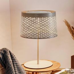 Foscarini Twiggy Grid XL LED-Tischlampe, greige