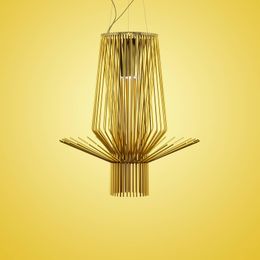 Foscarini Allegretto Assai Hängeleuchte, gold