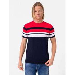 Dandalo Shirt Herren Gr&ouml;&szlig;e M blau / rot / wei&szlig;