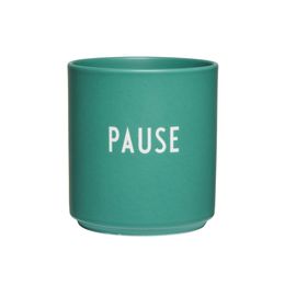 Design Letters - AJ Favourite Porzellan Becher, Pause / antique green