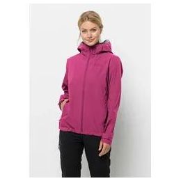 Outdoorjacke Jack Wolfskin "ELSBERG 2.5L JKT W" Gr. L (42/44), pink (new, magenta) Damen Jacken