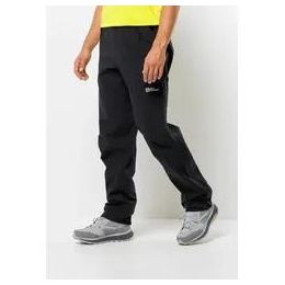 Regenhose Jack Wolfskin "RAINY DAYS 3L PANTS M" Gr. M (50), Normalgrößen, schwarz Herren Hosen