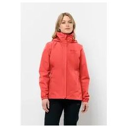 Outdoorjacke Jack Wolfskin "STORMY POINT 2L JKT W" Gr. S (36), rot (vibrant, rot) Damen Jacken