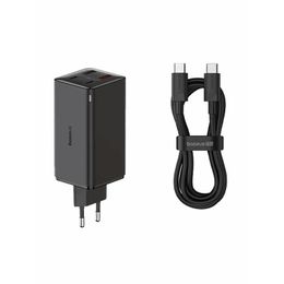 Baseus GaN6 Pro Fast Charger 100W 2A2C - Cluster Black (incl. cable 1m)