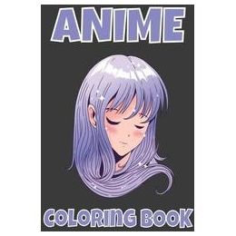 Mendler Anime Mädchen Malbuch ein perfektes Geschenk für Anime-Liebhaber, Wunderschönen Anime und Manga Charaktere Bilder zum Ausmalen - Zeichnen und colorier