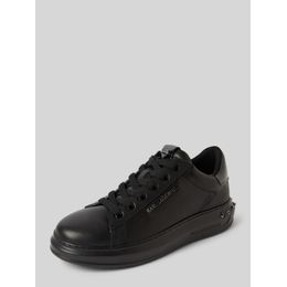 K by KARL LAGERFELD Ledersneaker mit Label-Applikation