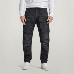 G-Star Raw 3D Straight Tapered Denim Cargohose - Schwarz - Herren