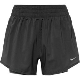Nike One Funktionsshorts Damen - schwarz - Gr. XL - Polyester