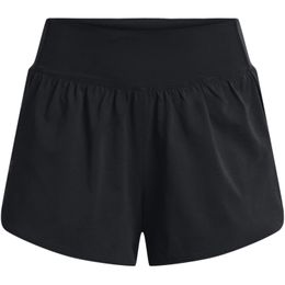 Under Armour Flex Funktionsshorts Damen - schwarz - Gr. XL - Polyester/Elastan