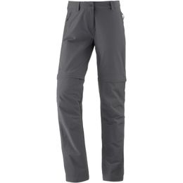 Schöffel Schöffel Ascona Zipphose Damen - grau - Gr. 44 - Polyamid/Elastan