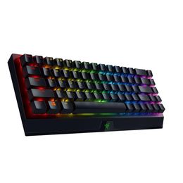 Razer Tastatur AZERTY Französisch mit Hintergrundbeleuchtung BlackWidow V3 Mini Hyperspeed