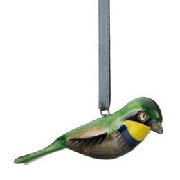 Mifuko Dekovogel Holz handgeschnitzt