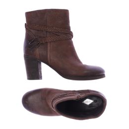 COX Damen Stiefelette, braun, Gr. 38