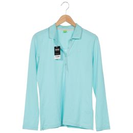 BOSS by Hugo BOSS Damen Poloshirt, türkis, Gr. 44