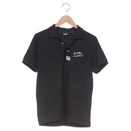 K by KARL LAGERFELD Karl by Karl Lagerfeld Herren Poloshirt, grau, Gr. 48