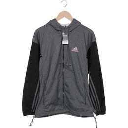 Adidas Herren Kapuzenpullover, grau, Gr. 46