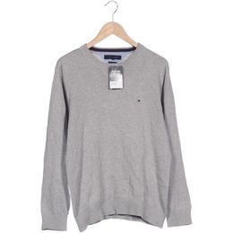 Tommy Hilfiger Herren Pullover, grau, Gr. 52